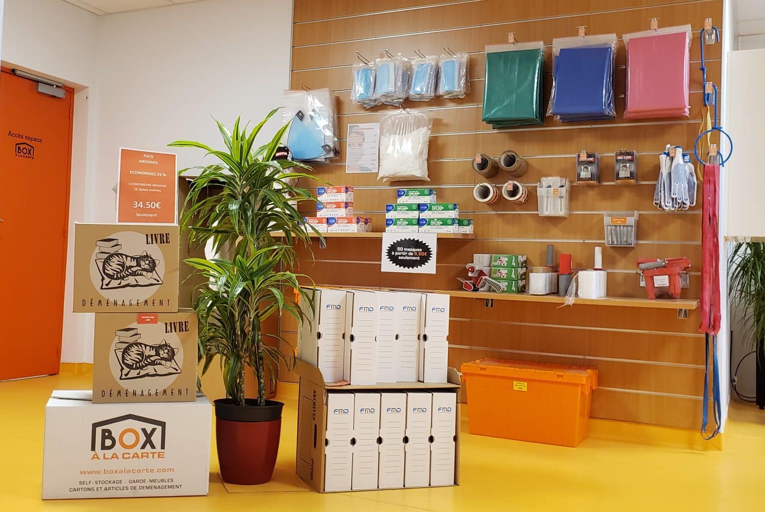 Comment organiser un magasin de stockage